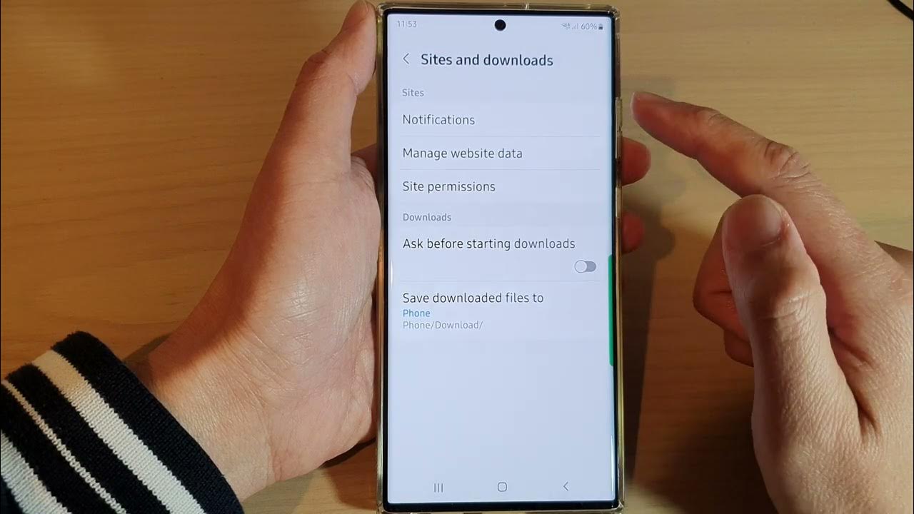 Galaxy S22/S22+/Ultra: How to Enable/Disable Allow JavaScript For ...