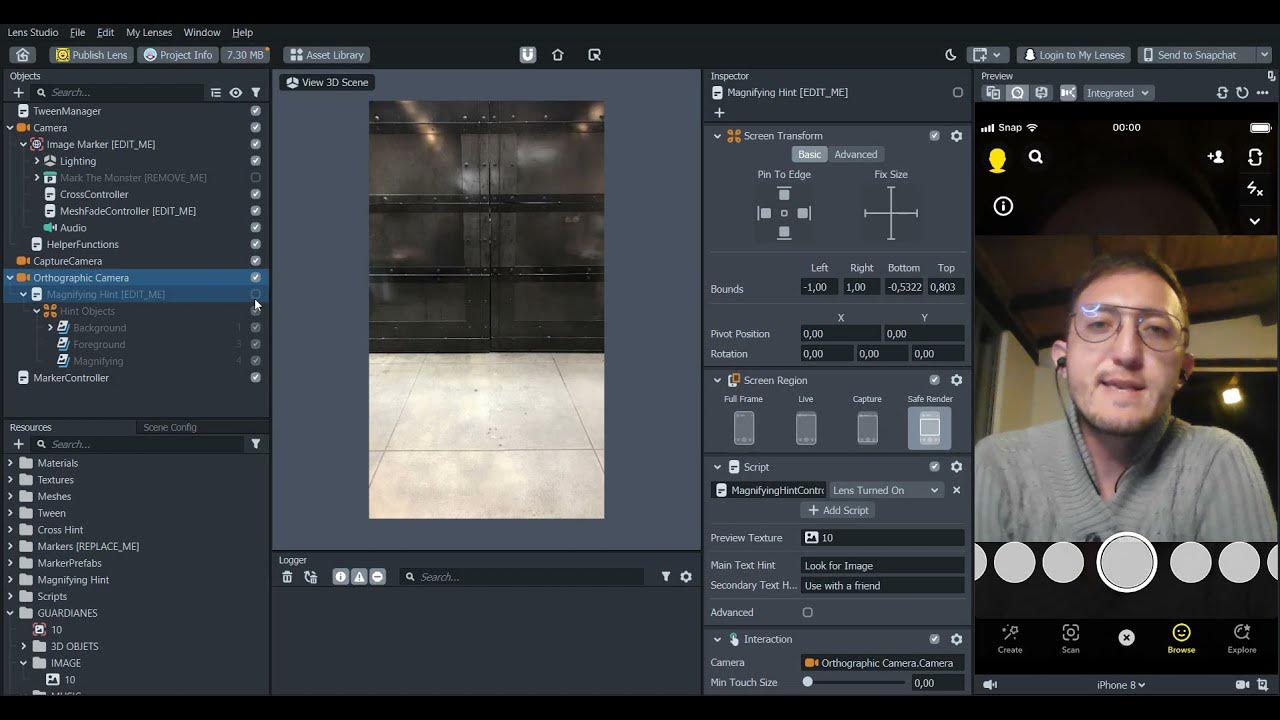 Lens Studio a Snapchat app - YouTube