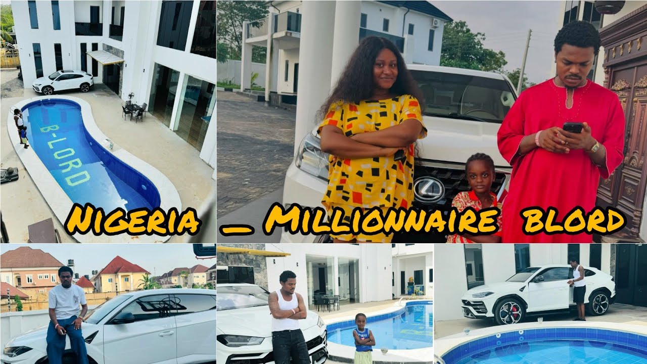 LIFE OF MILLIONNAIRE B LORD FROM NIGERIA,HERE IS HIS HOUSE TOUR🇳🇬 ...