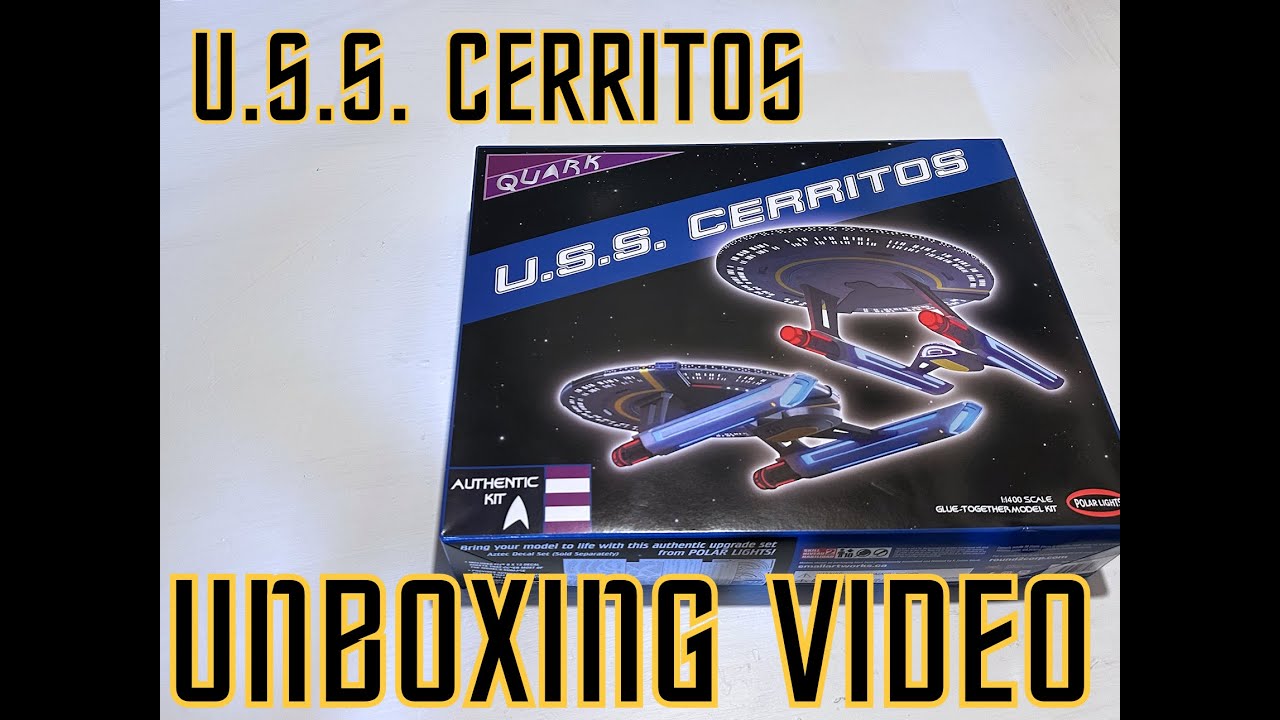 USS Cerritos by Polar Lights (limited edition AutoWorldStore.com exclusive) - Unboxing video ...