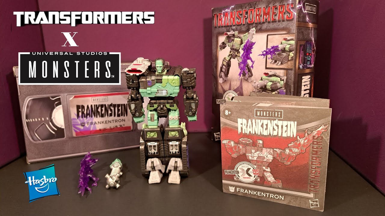 Transformers x Universal Monsters Frankenstein - YouTube