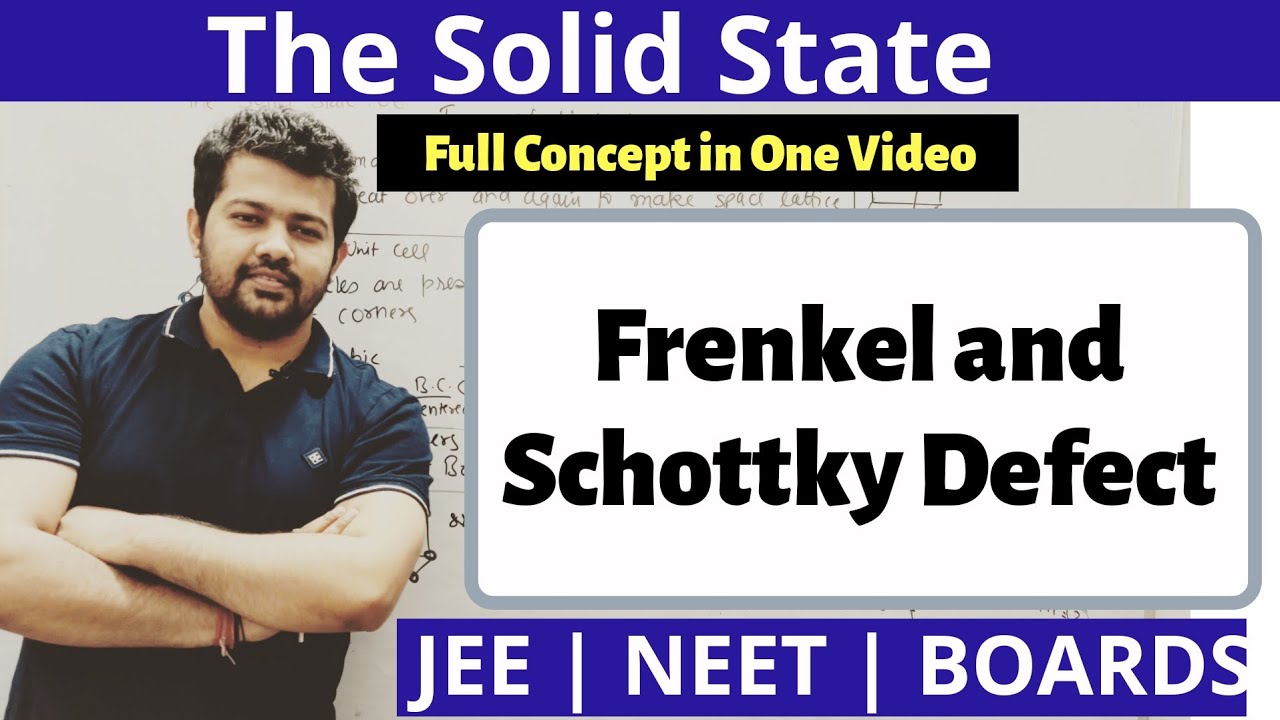 Difference Between Frenkel and Schottky Defect | Class 12 | The Solid ...