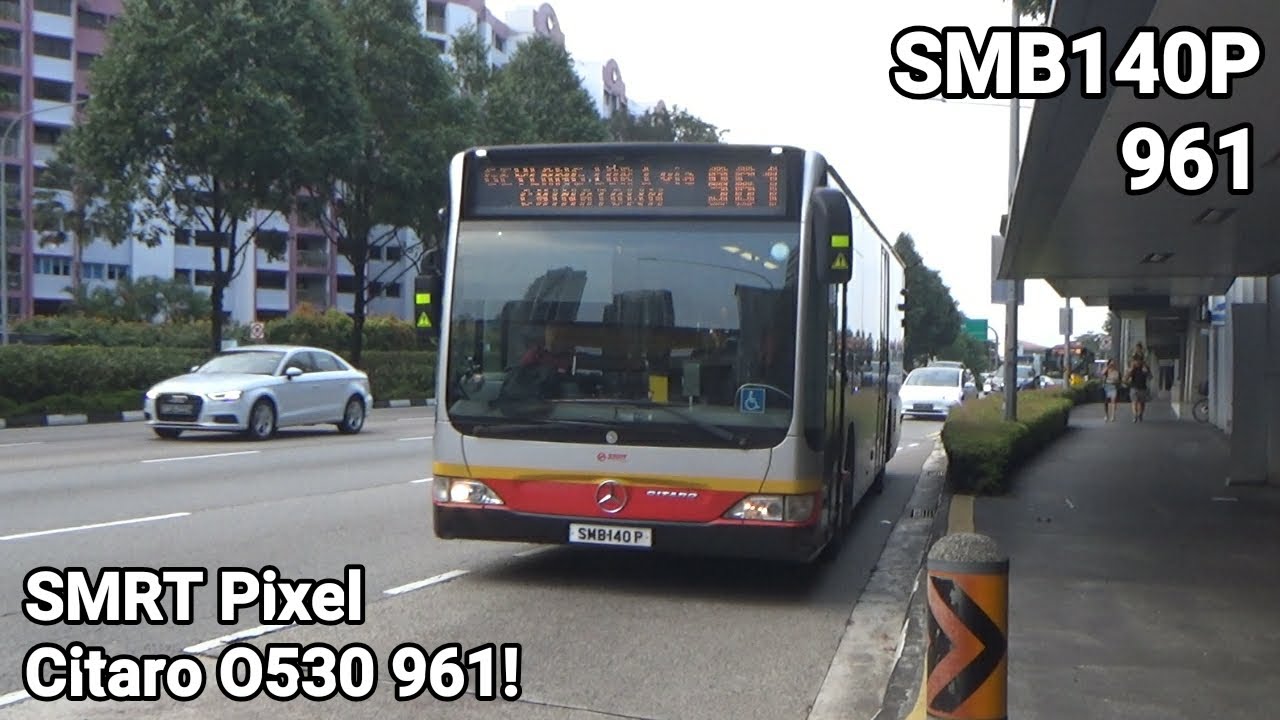 [SMB140P | Citaro O530] SMRT Buses Trunk 961 Ride - YouTube