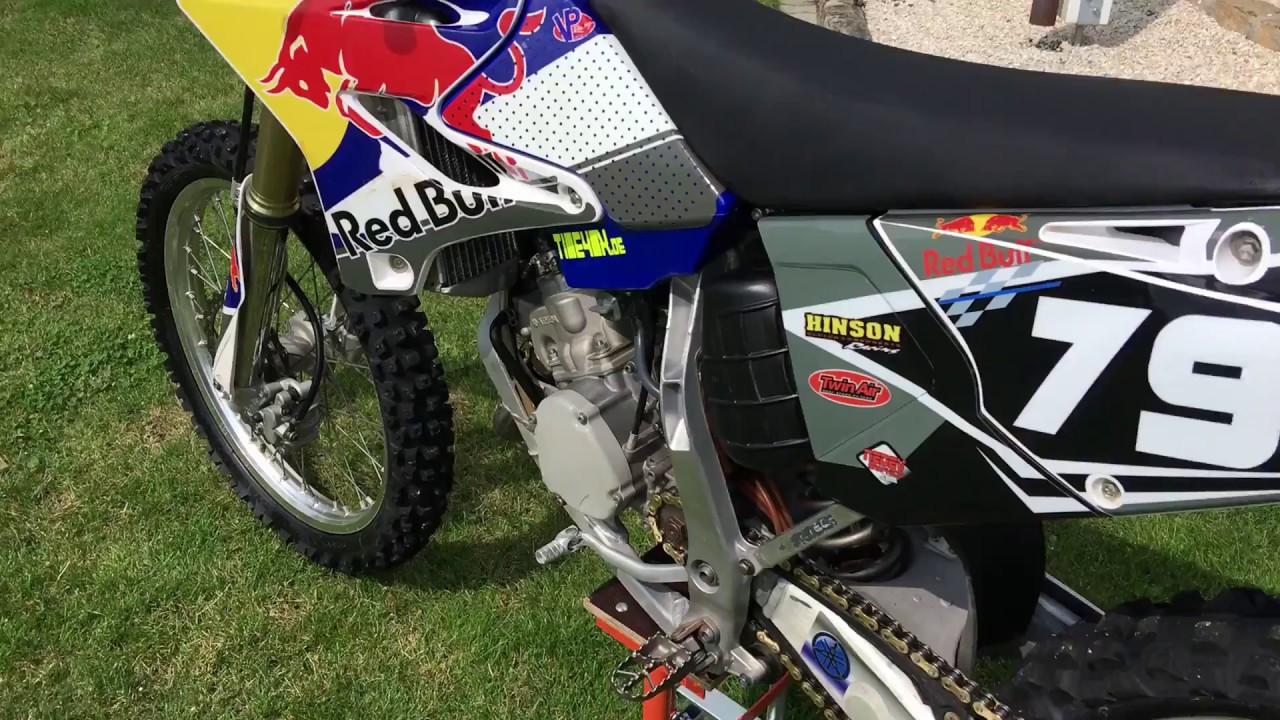 Yamaha YZ 125 Red Bull www.time4mx.de - YouTube
