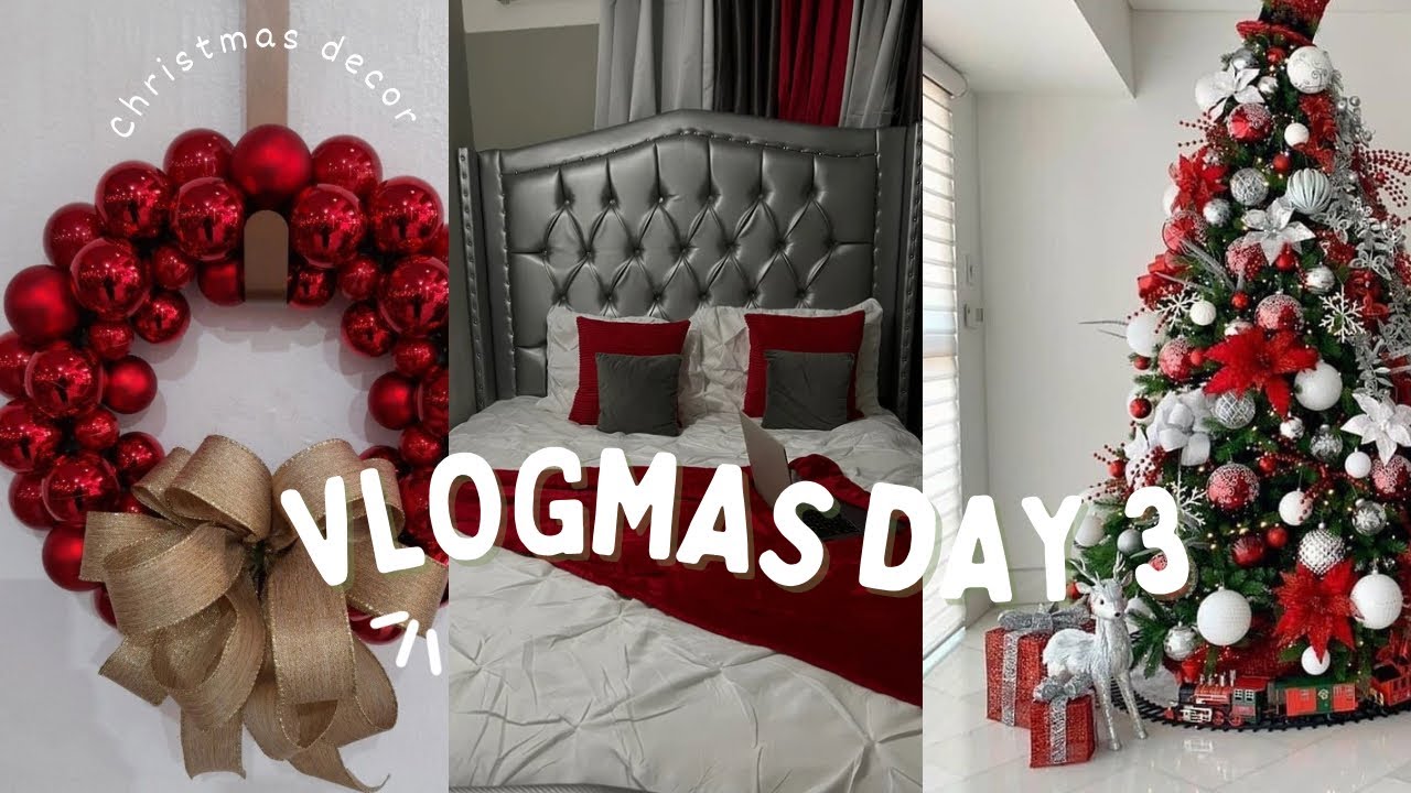 EXTREME bedroom CHRISTMAS makeover | Pinterest & TikTok inspired ...