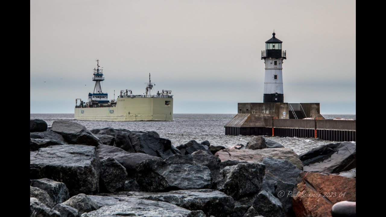 Coming into town with a new Logo! The Tug GL Ostrander's Duluth Arrival ...