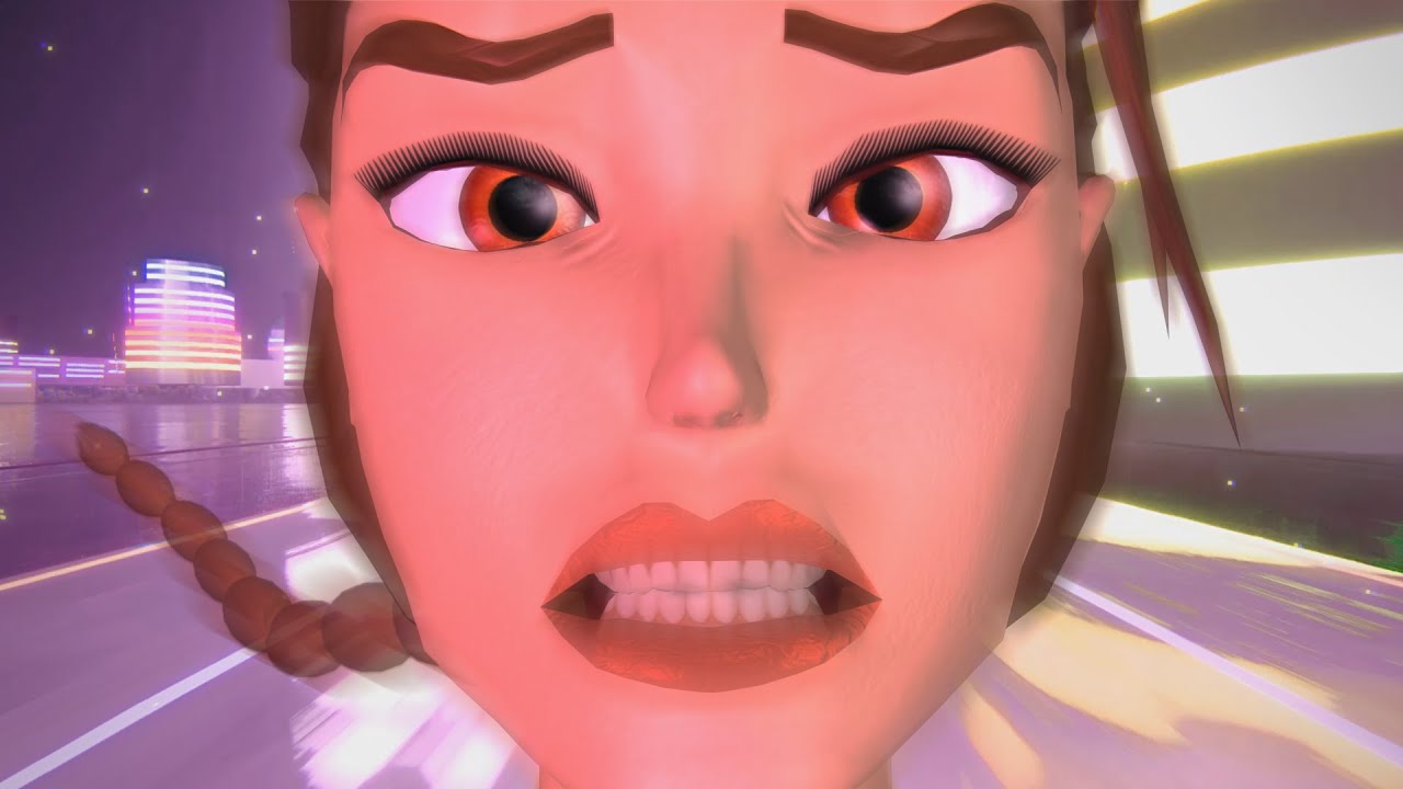 Lara Croft sings NEON NIGHT RIDERS for 10 MINUTES - TMNT IV x TOMB ...