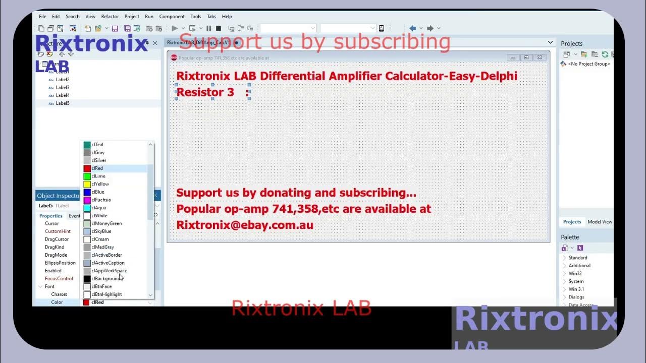 Design Differential Op Amp Calculator Delphi Ep3 - YouTube