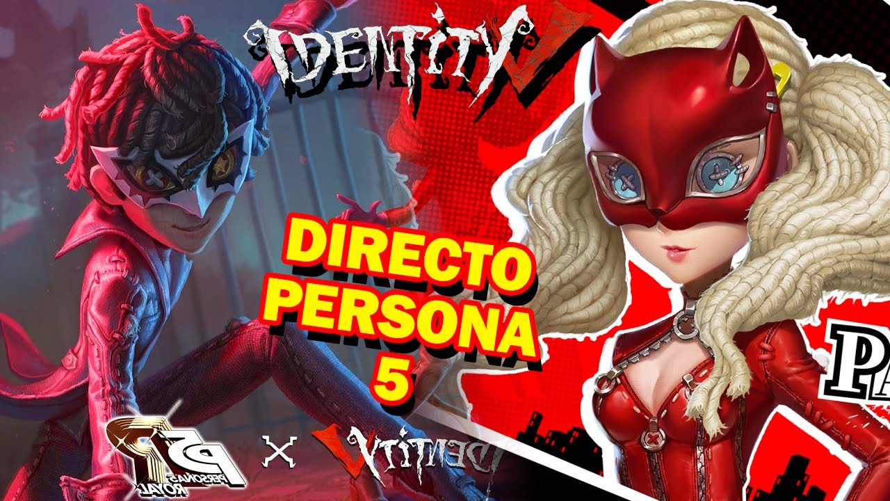 DIRECTO PERSONA 5 ¿Saldrá Panther? ¿Buena o mala suerte? | IDENTITY V ...