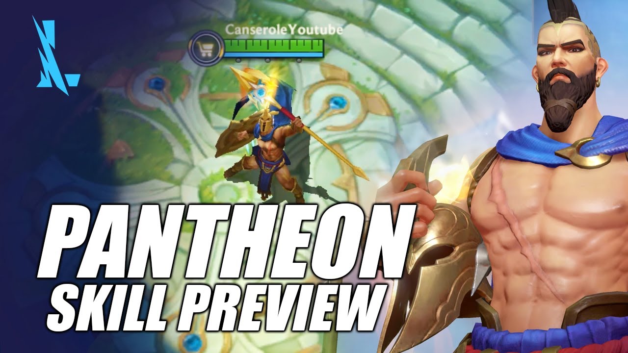 PANTHEON ABILITY PREVIEW: WILD RIFT - YouTube