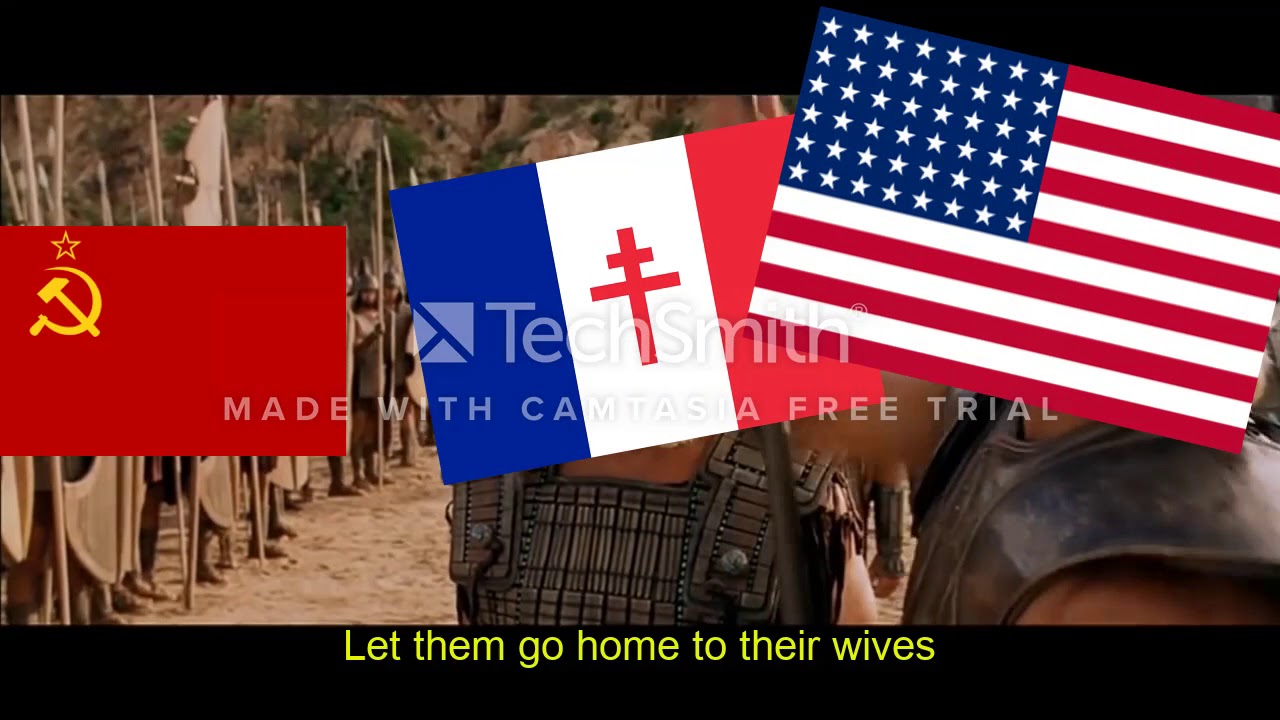 When USA is too powerful and carries the allies - Hoi4 meme - YouTube