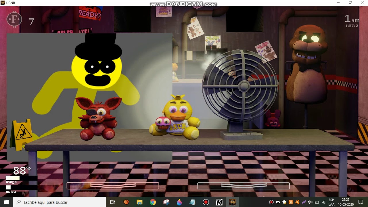 MY FIRST MODS ultimate custom night reimagined gameplay - YouTube