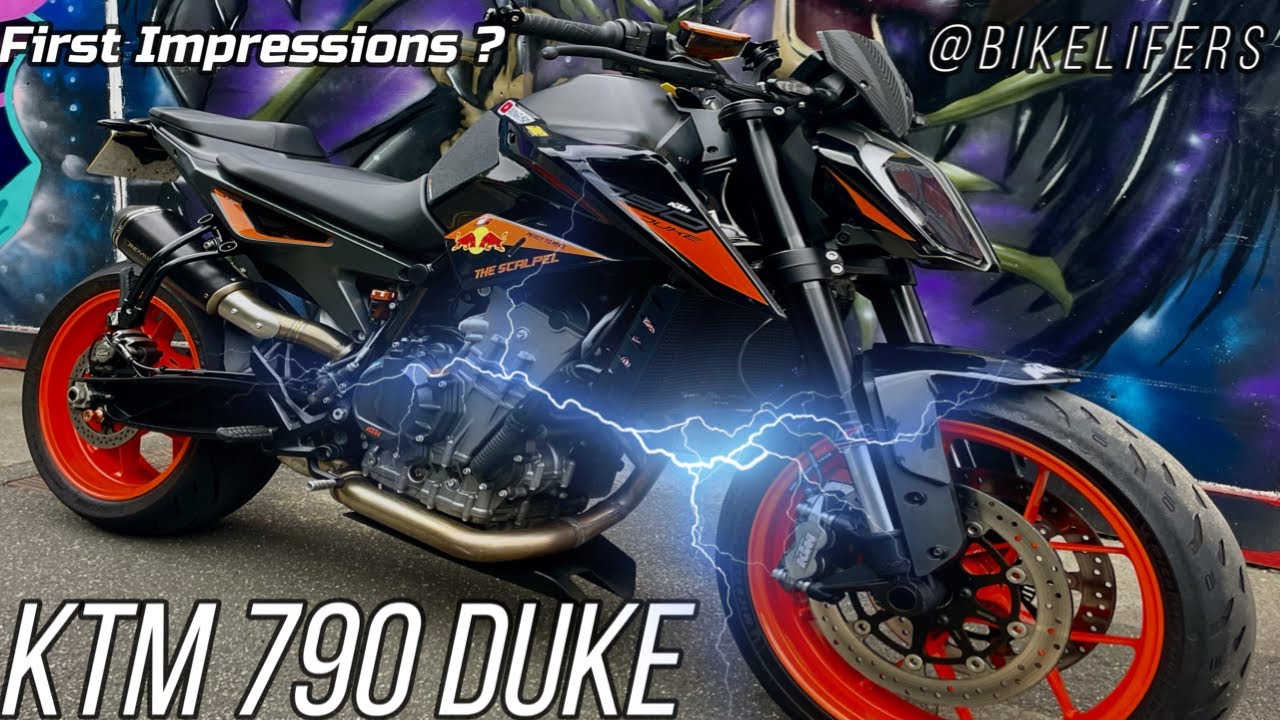 KTM 790 DUKE - The Scalpel - First Impressions? - YouTube