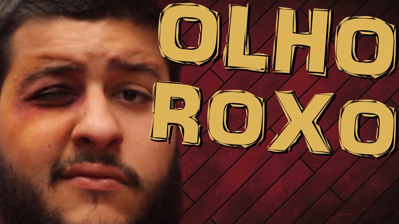 COMO FAZER MAKE DE OLHO ROXO! - YouTube