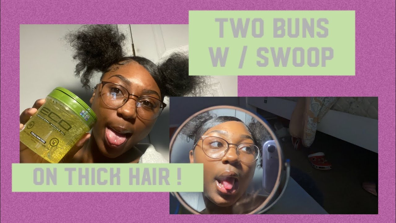 two buns with swoop ! detailed - YouTube