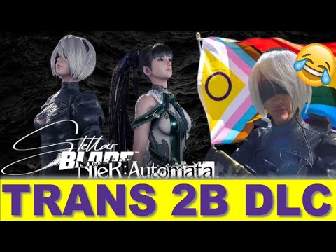 🤯 Ubisoft TRANSGENDER Automata 2B vs. neuer STELLAR BLADE 2B DLC - YouTube