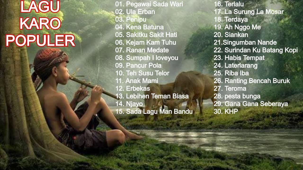 LAGU KARO POP/GENDANG SALIH POPULER