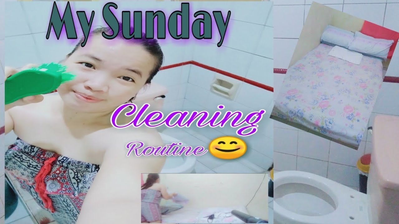 My Sunday😊..Cleaning Routine💁 - YouTube
