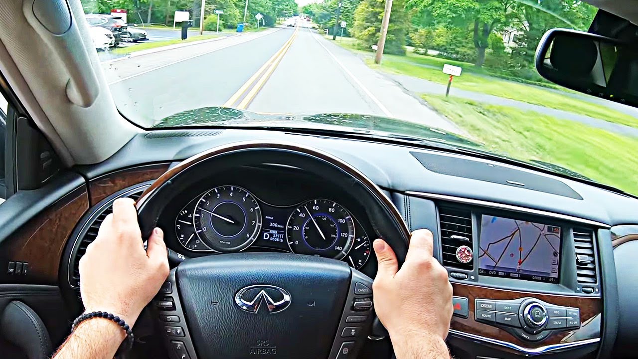 Infiniti QX80 2020 Off Road | POV Test Drive At Night Review Exhaust ...