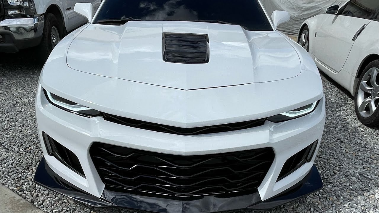 2015 Camaro ss ikon Motorsport zl1 conversion almost finished - YouTube