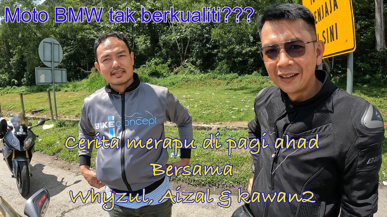 Whyzul, Aizal (Mesra Bikers) & kawan2 | Moto BMW tak berkualiti | Polis ...