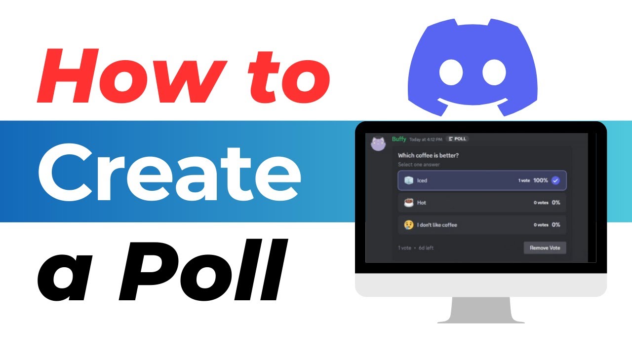How To Create a Poll on Discord (New Feature Available) - YouTube