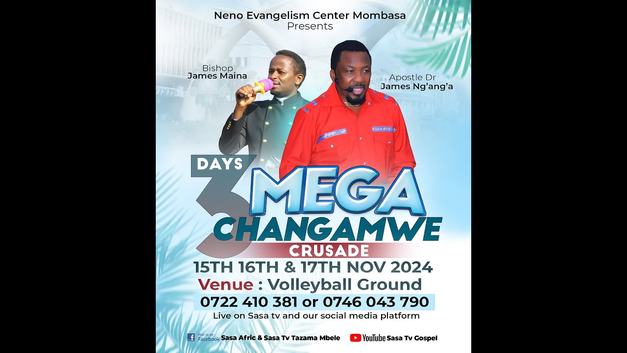 CHANGAMWE DAY 2 CRUSADE 16.11.2024 - YouTube