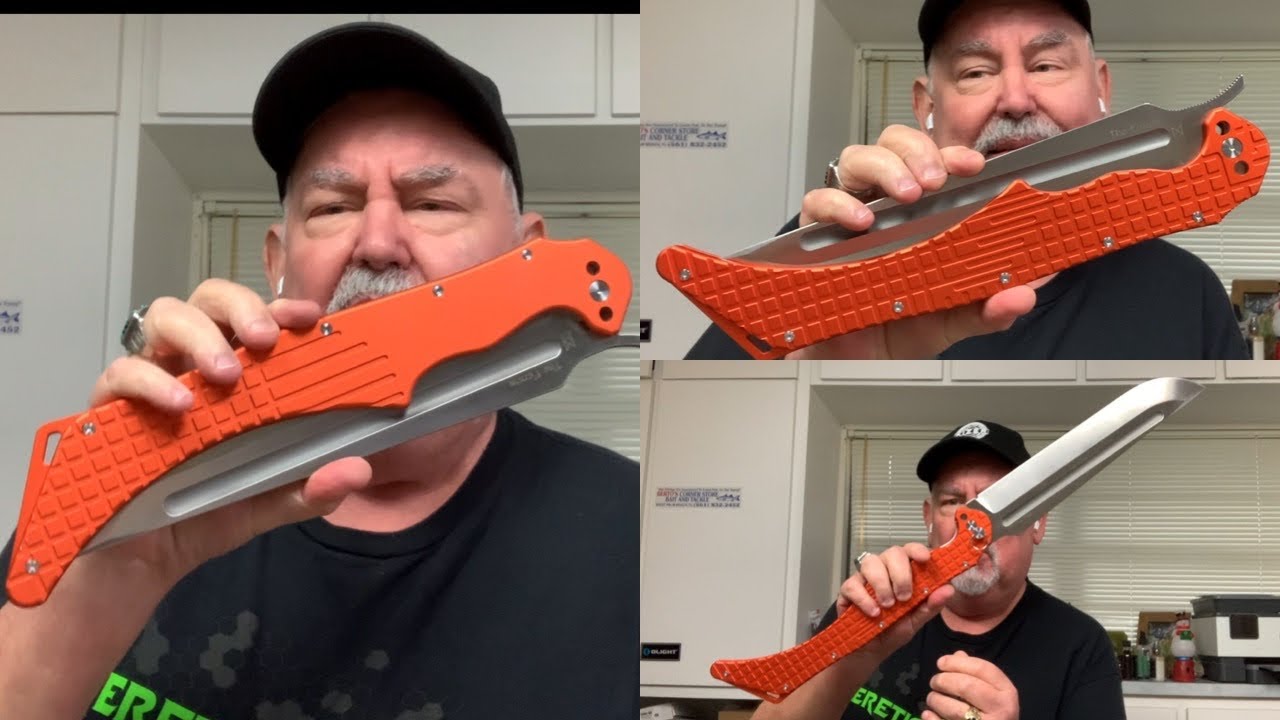 Midgards Fenris ! The biggest production folding knife in the world ...