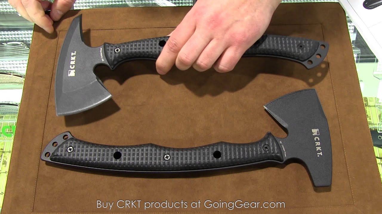 CRKT RMJ Tactical Tomahawk - SHOT Show 2013 - YouTube