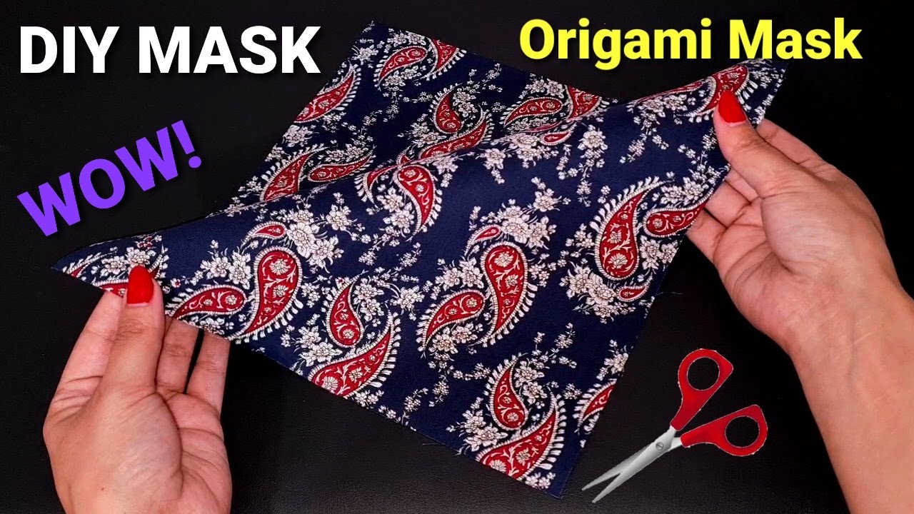 💥How To Make Cute Face Mask Sewing Tutorial | Diy New Pattern Style ...