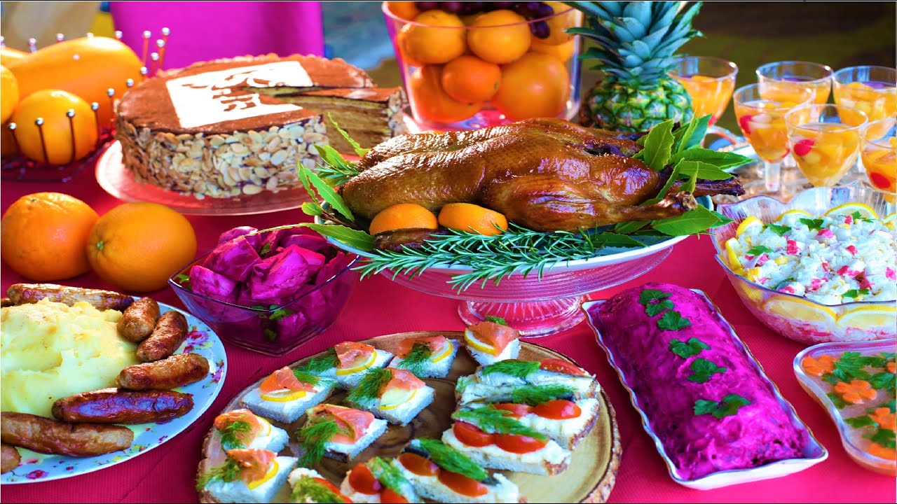 🎄ТРАДИЦИОННЫЙ НОВОГОДНИЙ СТОЛ 2021😍 НОВОГОДНЕЕ МЕНЮ 🎉ЗАКУСКИ САЛАТЫ ...