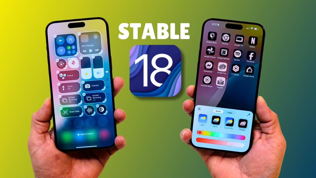 The Official iOS 18 is Out! 🚀 Here’s What’s New 🔥 - YouTube