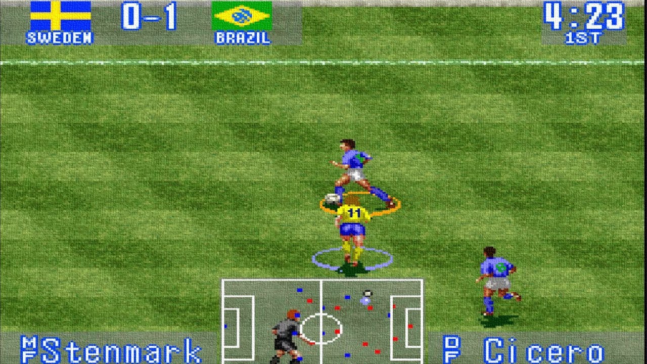 The Best 16 Bit Soccer Game - YouTube