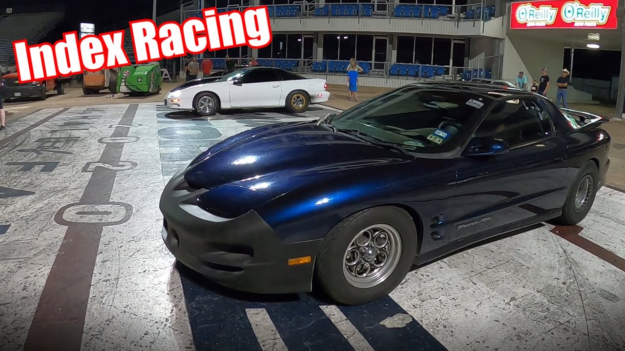 Index Racing at Texas Motorplex with Liam Nissan Turbo V8 Hardbody ...
