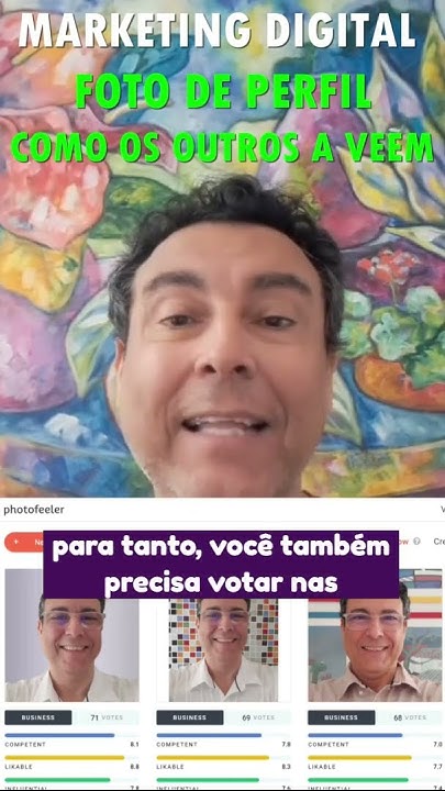 SUA FOTO VOTADA - DICAS DE MARKETING DIGITAL | Como as pessoas veem sua imagem no perfil #shorts ...