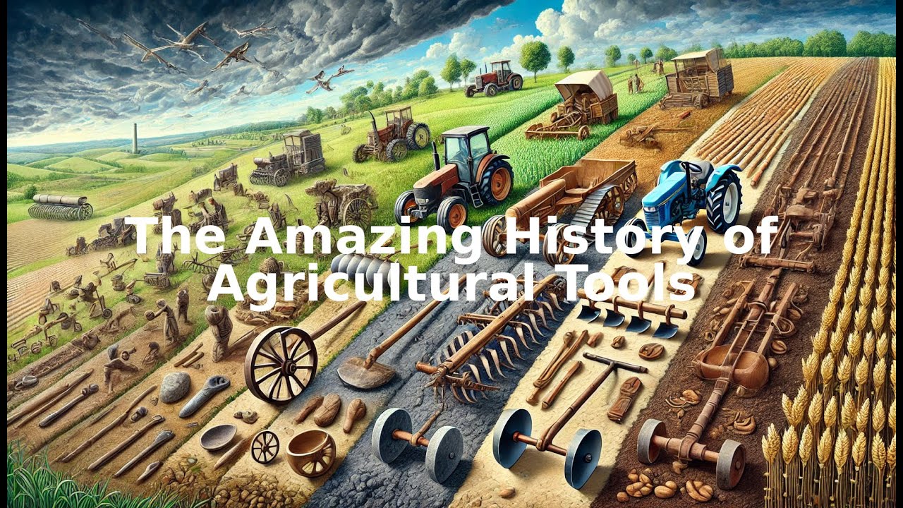 the invention of history of agriculture tools - YouTube