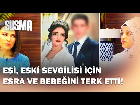 Esra, Kocasından Boşanmak ve Yüzleşmek İstiyor!  - Ece Üner ile Susma 61.Bölüm