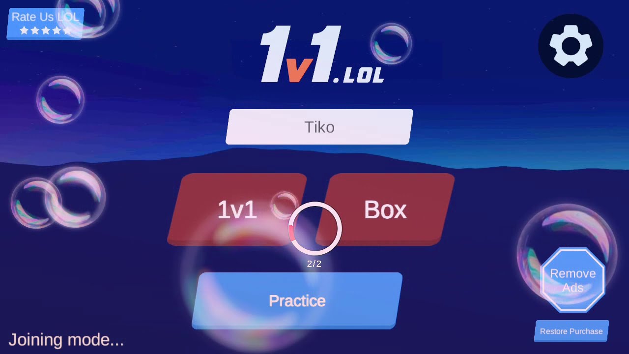 Playing 1v1.lol for the first time in mobile - YouTube