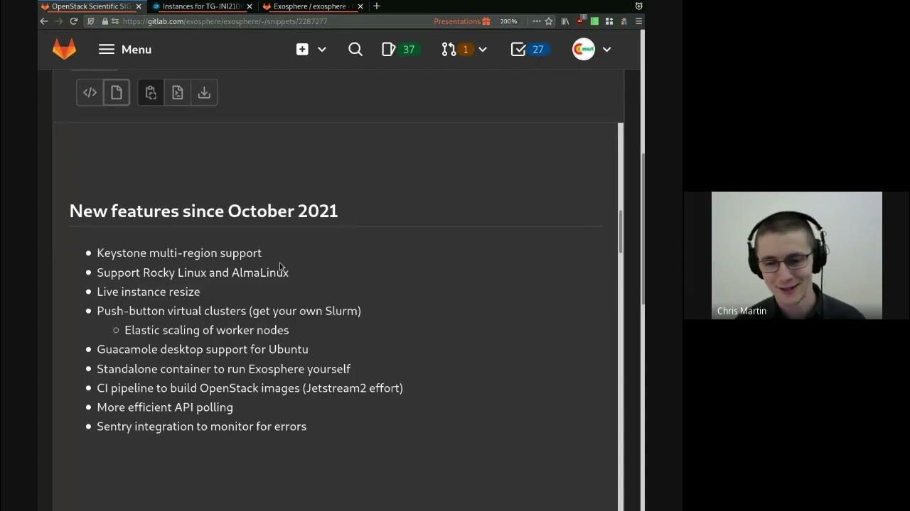 Exosphere (an OpenStack UI for researchers): New features and ...