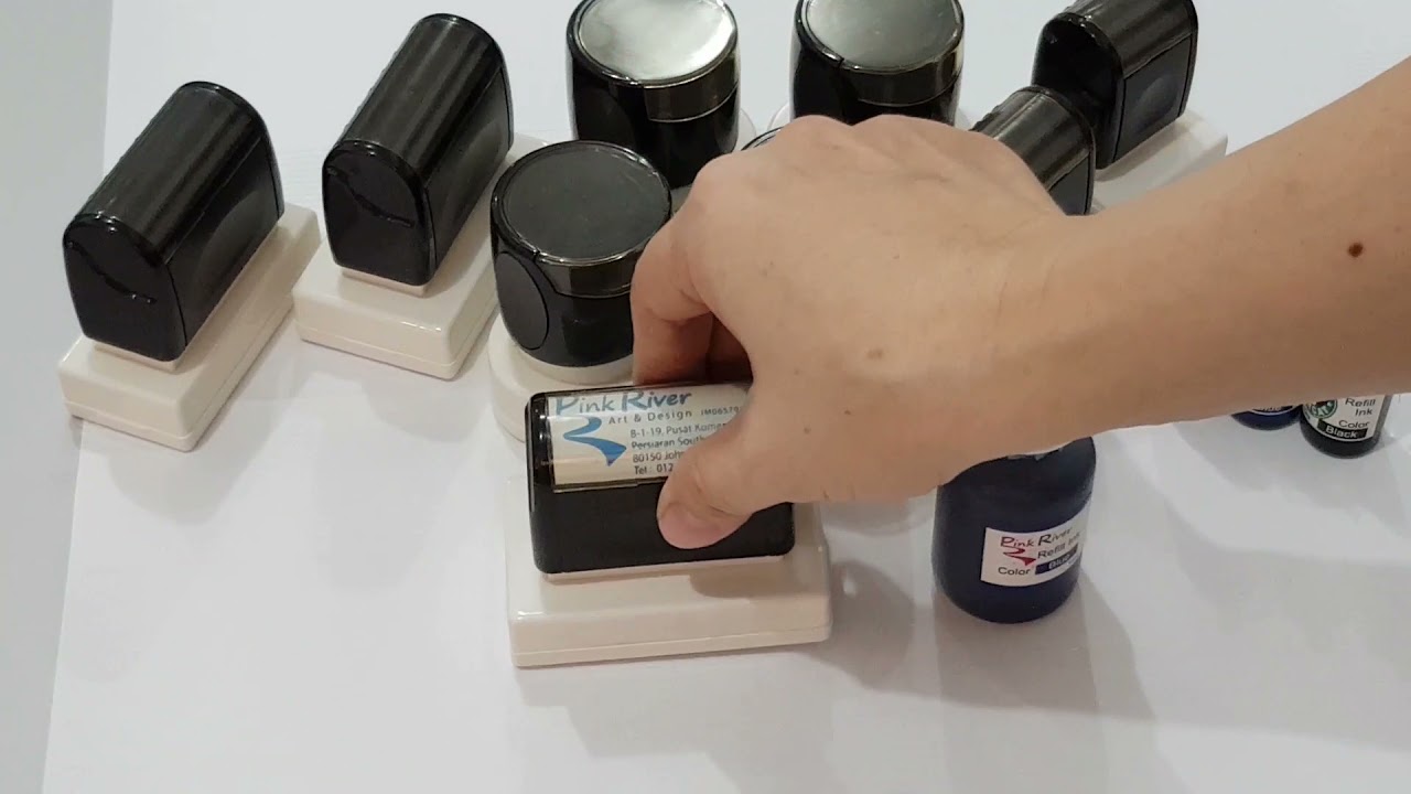 PS stamp refill - YouTube