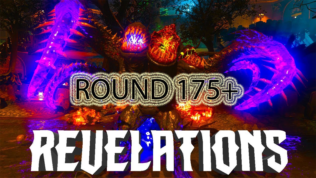 BO3 Zombies | Full Easter Egg on Round 200 Complete on Revelations ...