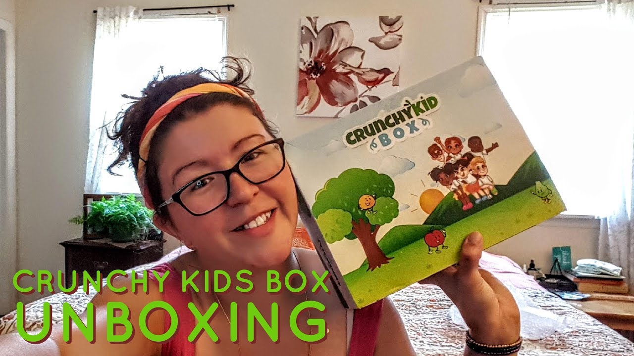 The Crunchy Kid Subscription Unboxing | July 2017 - YouTube