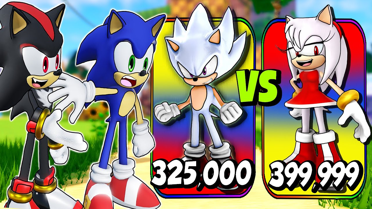 Sonic Vs Amy POWER LEVELS All Forms! - YouTube
