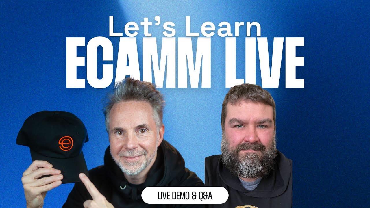 Ecamm Live Demo: Streaming & Recording Made Fun - YouTube