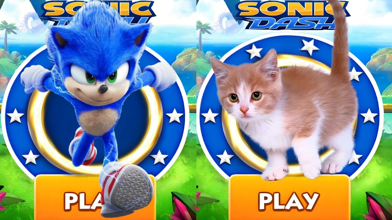Sonic Dash - Sonic VS Pet Run _ Sonic vs All Bosses Zazz Eggman - YouTube