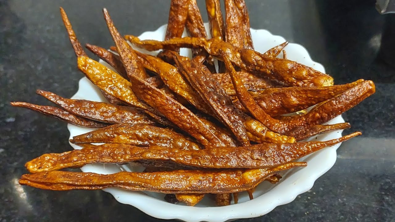 Dried Cluster beans/Kothavarangai Vathal recipe/Summer recipes - YouTube