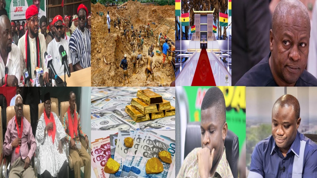 NDC gurus confess galamsey money is brought to Jubilee House - YouTube