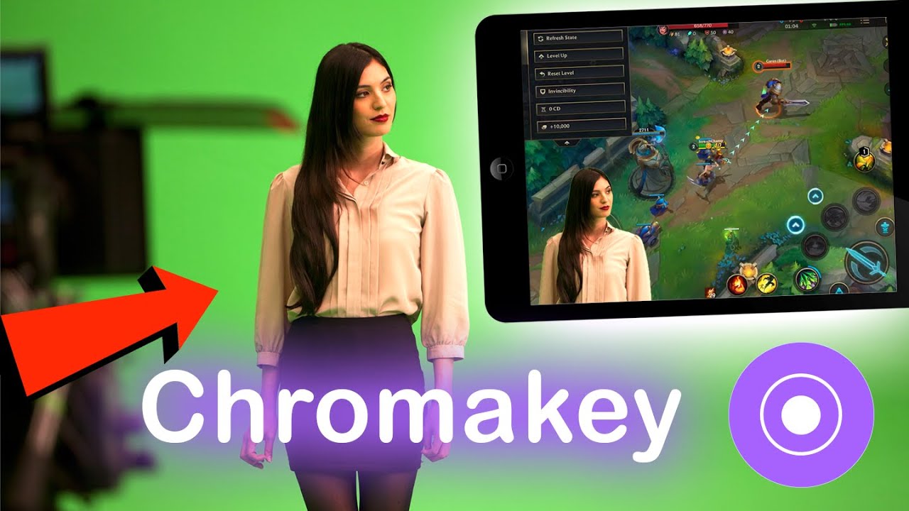 StreamChamp Guide - Chromakey for the Facecam | iOS, iPad, iPhone - YouTube