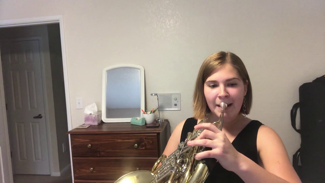 Abigail Webster Gliere Concerto - YouTube