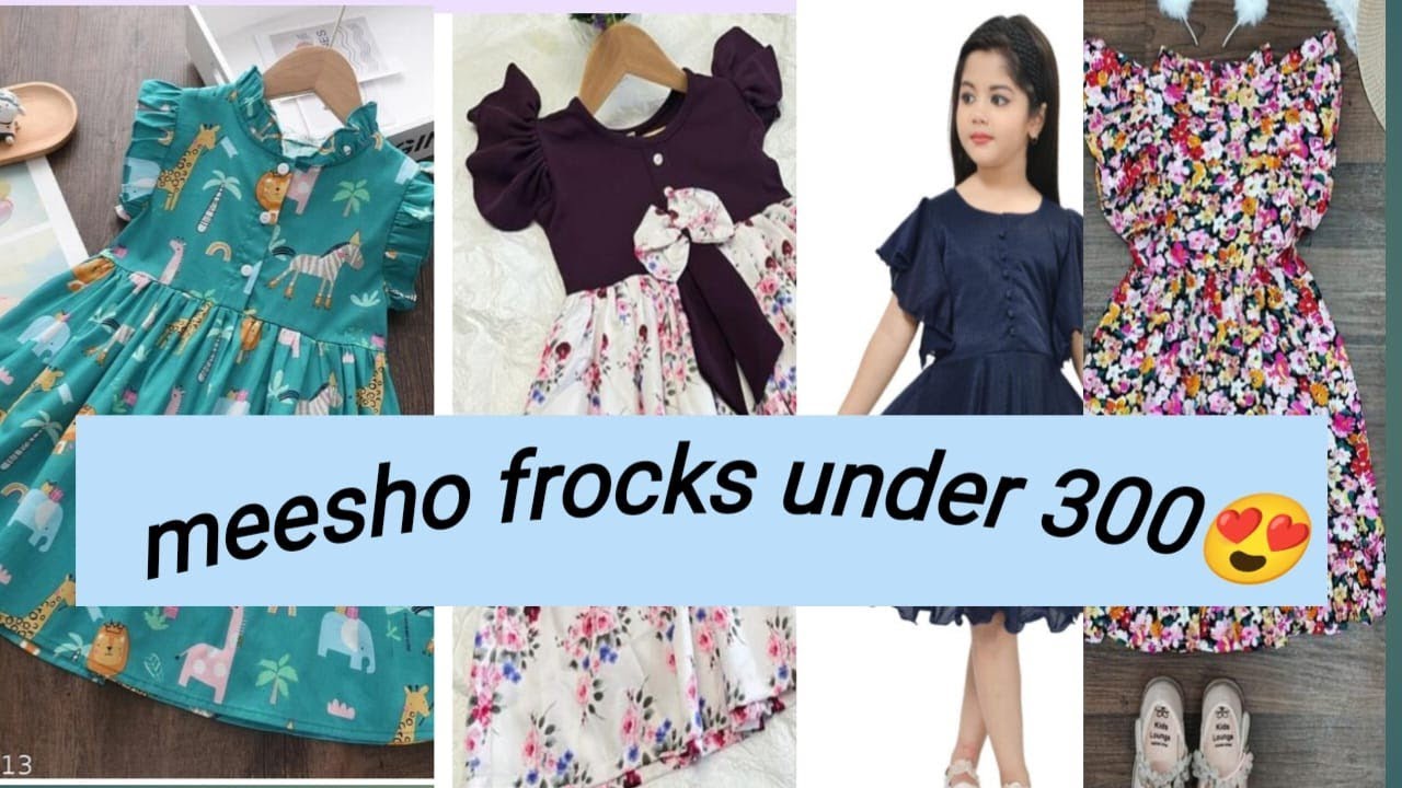 Meesho Frocksmeesho Party Wear Frocks Under 300 Youtube